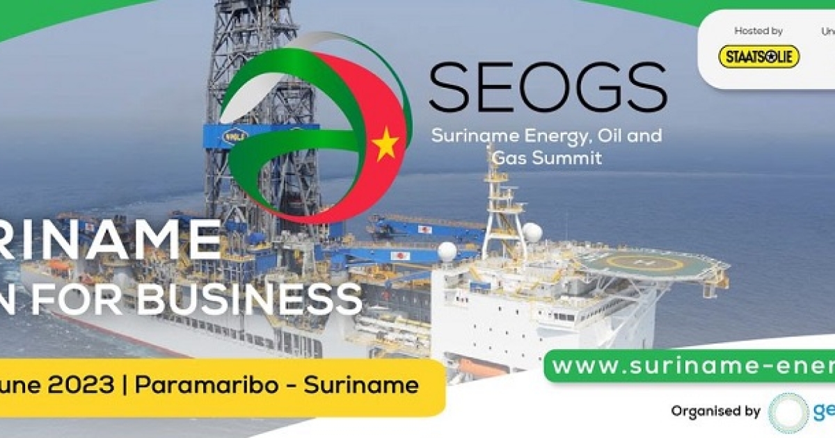 Derde Suriname Energy, Oil and Gas Summit en Exhibition - 19-22 juni ...
