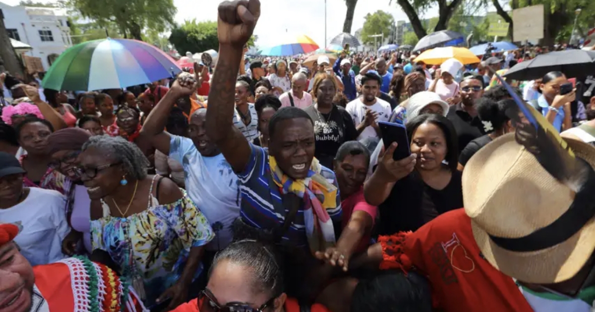 Zeer plausibel dat protest gekaapt is door aanhangers oud-president ...