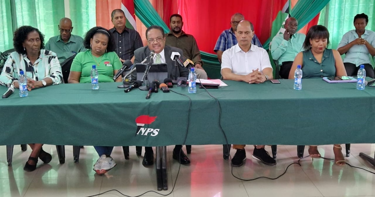 Uittreden NPS uit regeercoalitie wordt in goede banen geleid | Suriname ... Uittreden NPS uit regeercoalitie wordt in goede banen geleid | Suriname ...