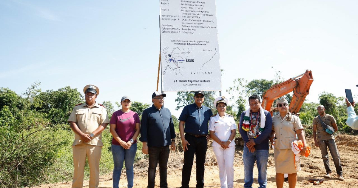 Weg Apoera-Nickerie mogelijk voor eind 2024 af | Suriname Nieuws Centrale
