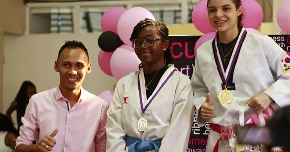 Meisjes tonen veerkracht bij Pink Fight Fest | Suriname Nieuws Centrale