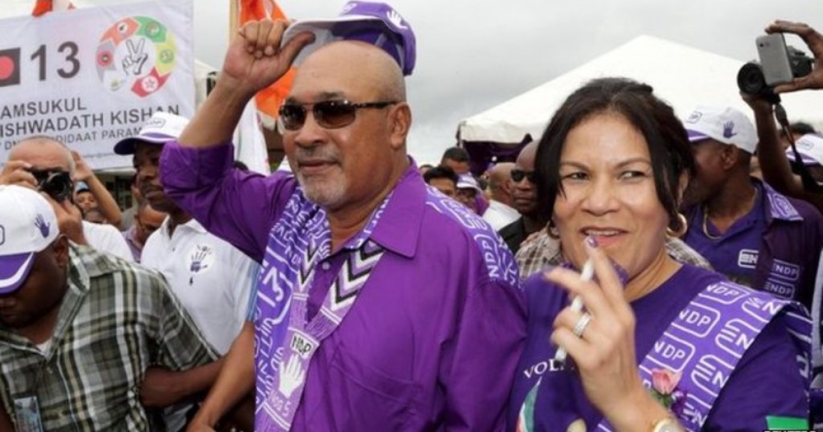 PRESIDENT DESI DELANO BOUTERSE 74 JAAR. THE STRUGGLE FOR POWER ...