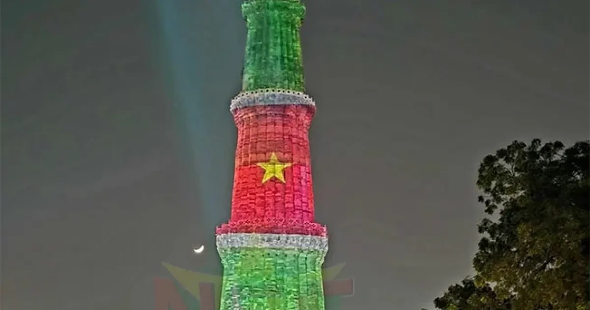 Uniek eerbetoon in New Delhi: Surinaamse vlag schittert op de Qutub ...