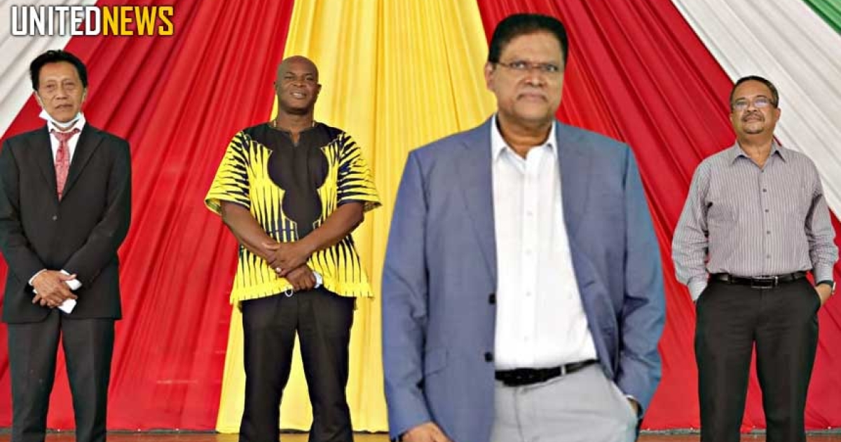 VHP STAAT ER BIJNA ALLEEN VOOR | Suriname Nieuws Centrale