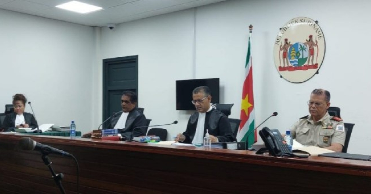 Bouterse wegens ziekte afwezig op zitting hoger beroep | Suriname ...