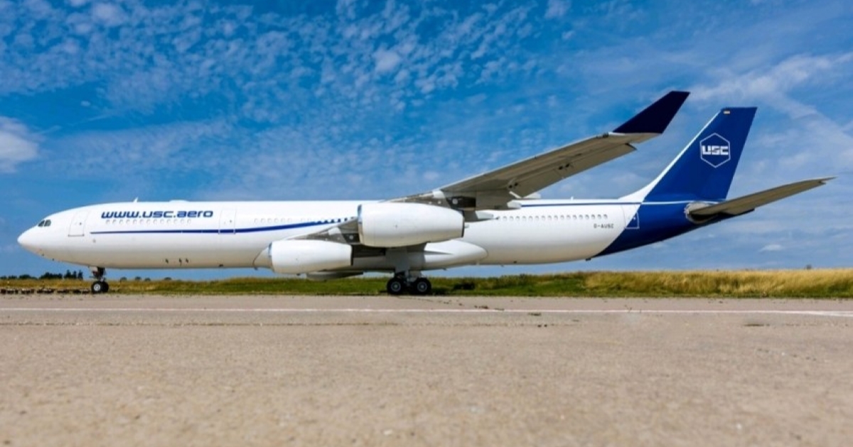 UNIVERSAL SKY CARRIER MET A340 NAAR SCHIPHOL VOOR SLM | Suriname Nieuws ...