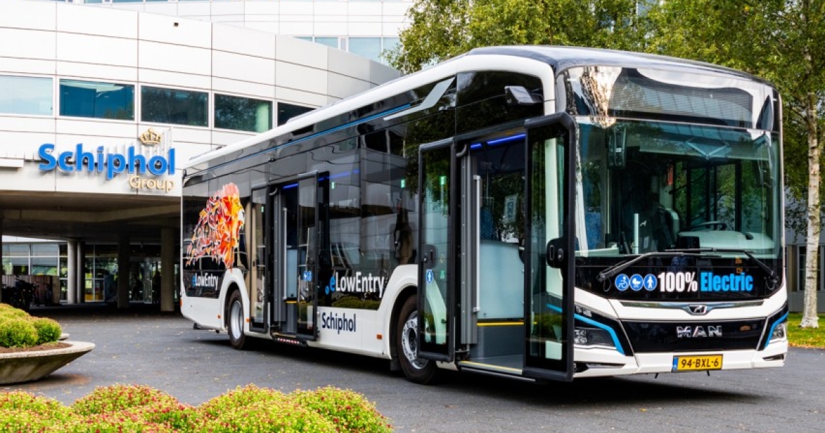 SCHIPHOL BESTELT NIEUWE GENERATIE ELEKTRISCHE BUSSEN | Suriname Nieuws ...