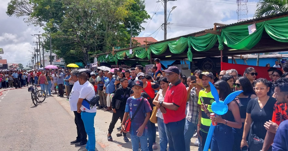 Pagara estafette Nickerie feestelijk ingeluid | Suriname Nieuws Centrale