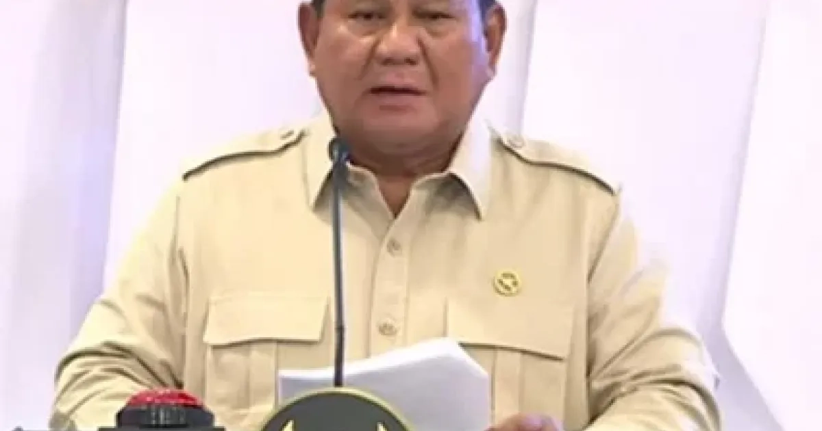 President Prabowo: Indonesiërs moeten profiteren van nationale rijkdom ...
