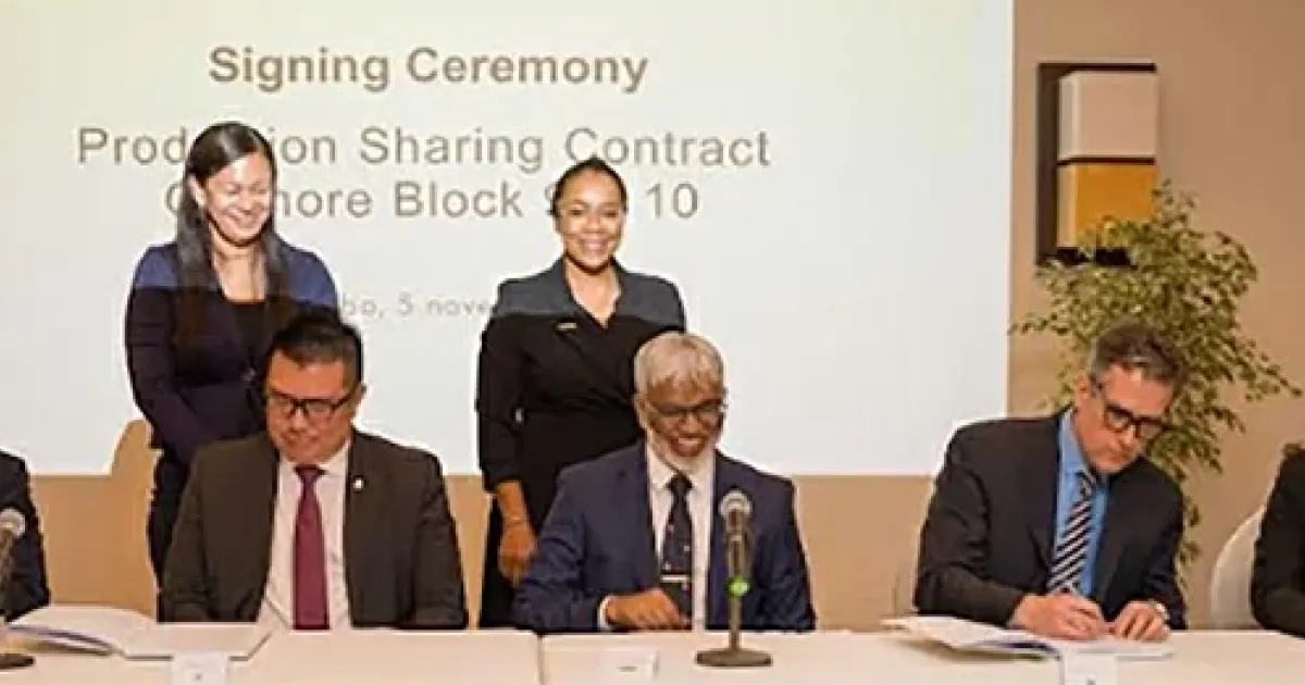 Olieblokken 9 en 10 mogelijk voordeliger dan Granmorgu | Suriname ...