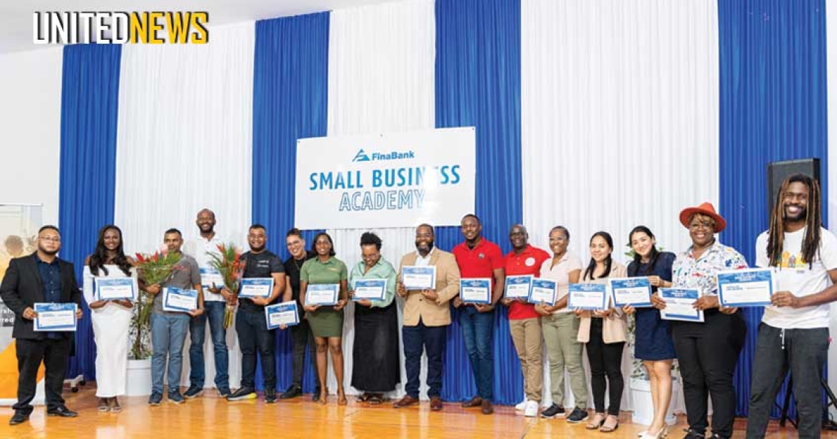 FINABANK VIERT SUCCESVOLLE AFSLUITING EERSTE SMALL BUSINESS ACADEMY ...