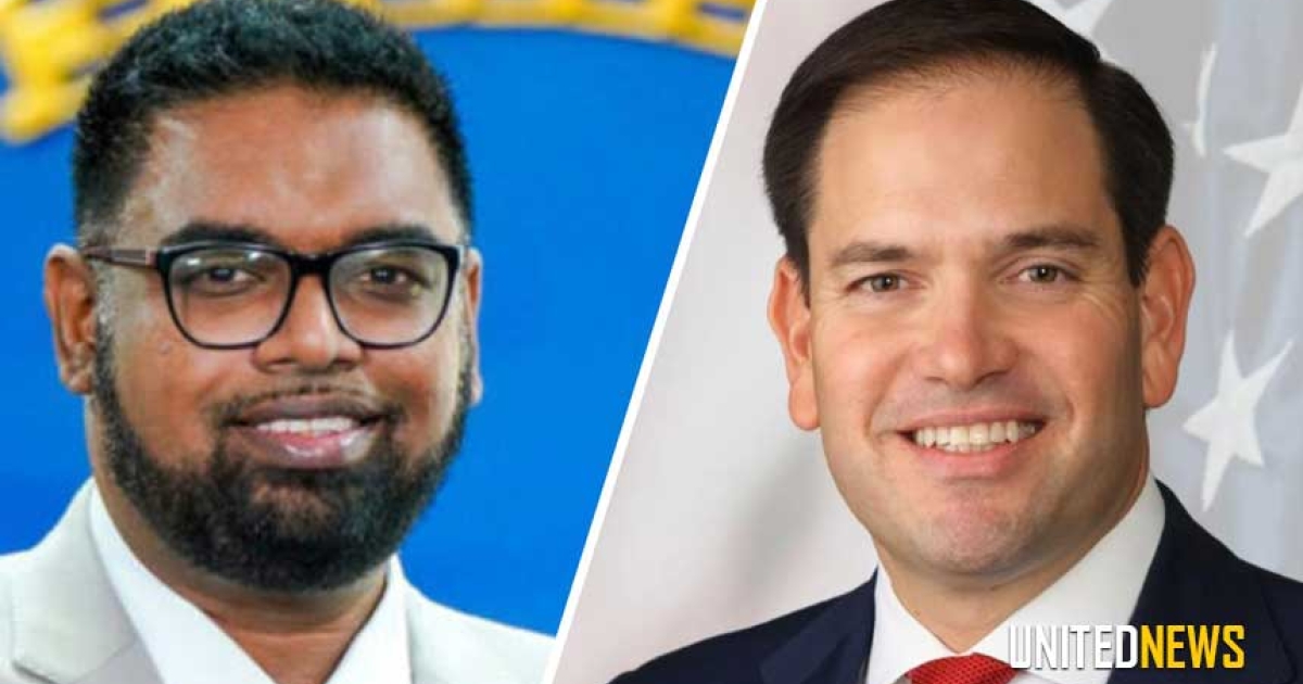 GUYANA HOOPT OP STEUN VAN VS ONDER LEIDING VAN MARCO RUBIO | Suriname ...