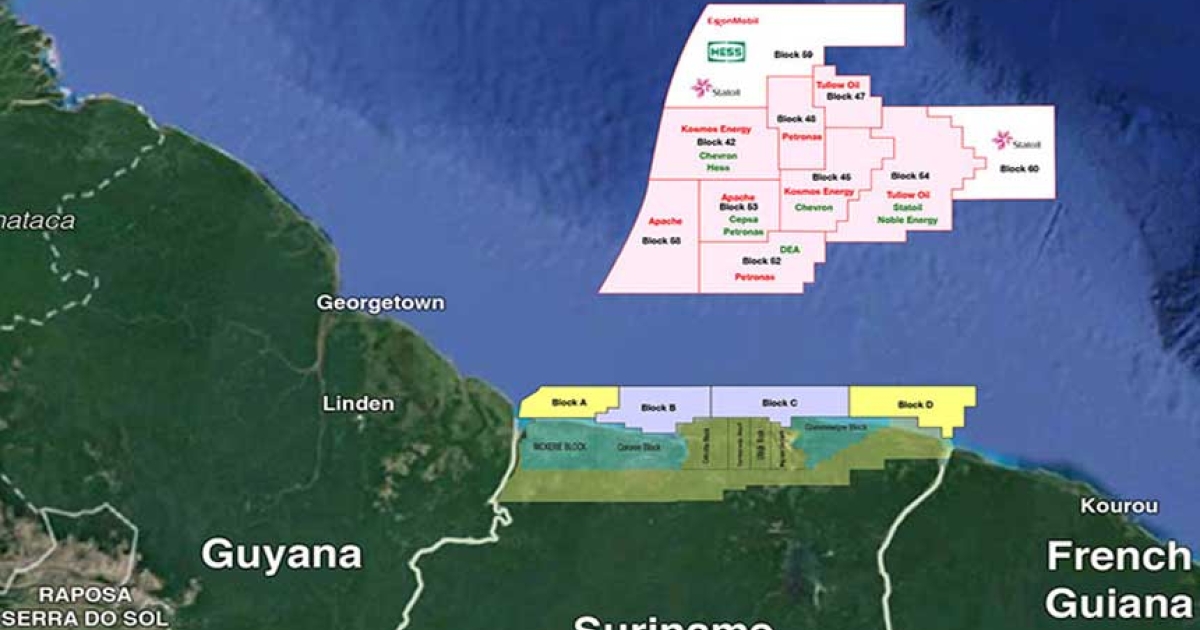 APACHE ZIET GROTE VOORUITZICHTEN OFFSHORE SURINAME | Suriname Nieuws ...