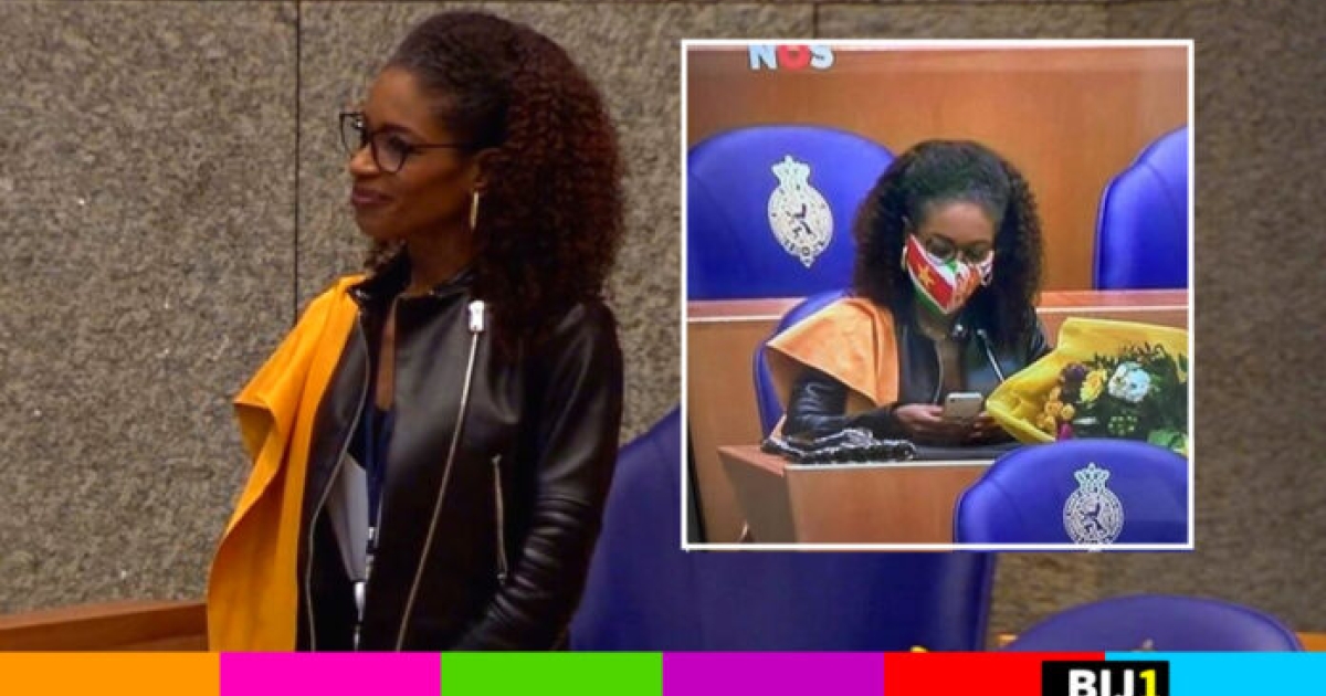 Sylvana Simons beëdigd als eerste zwarte vrouwelijke partijleider in ...